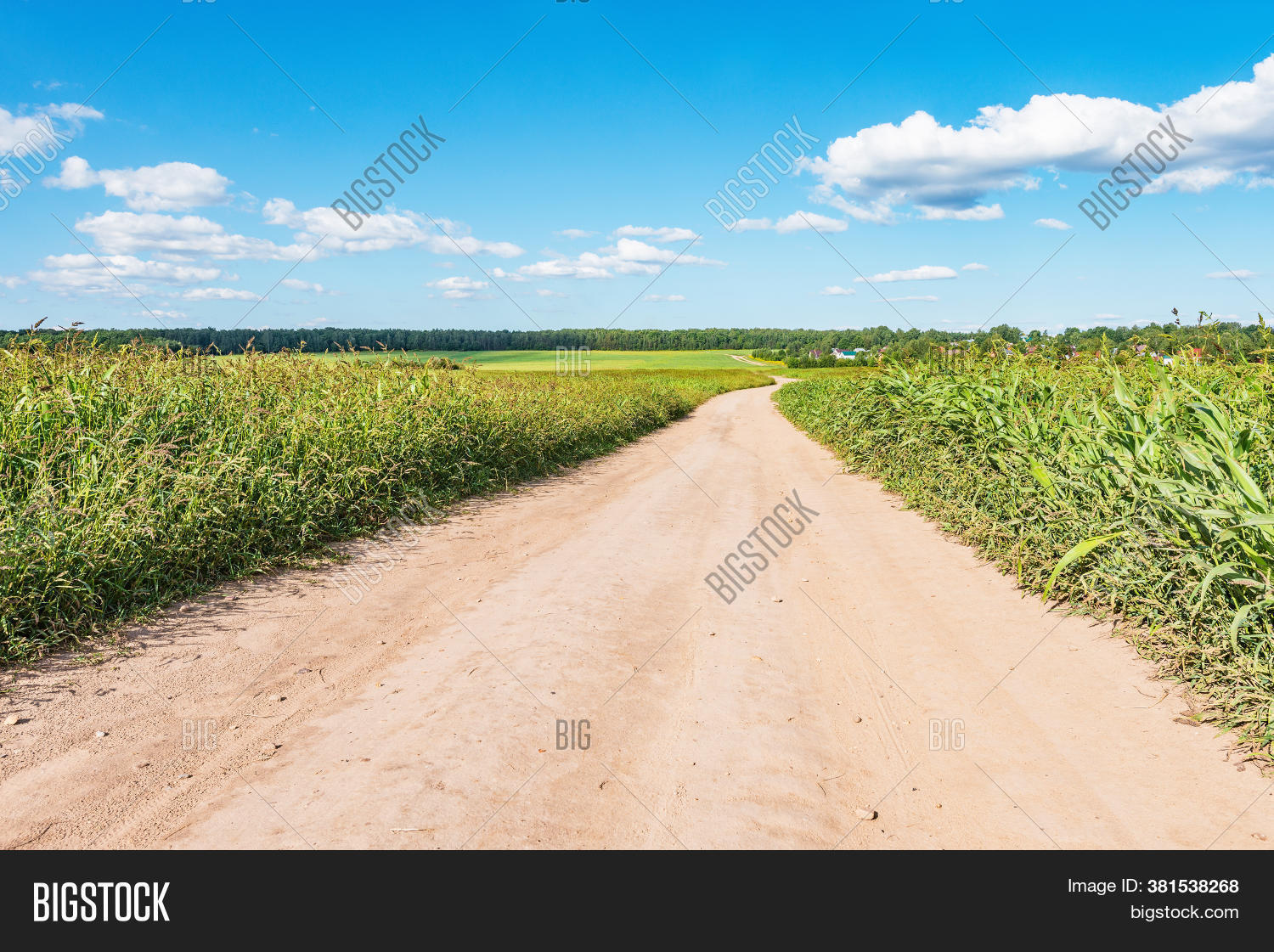 Dusty Road By Image & Photo (Free Trial) | Bigstock