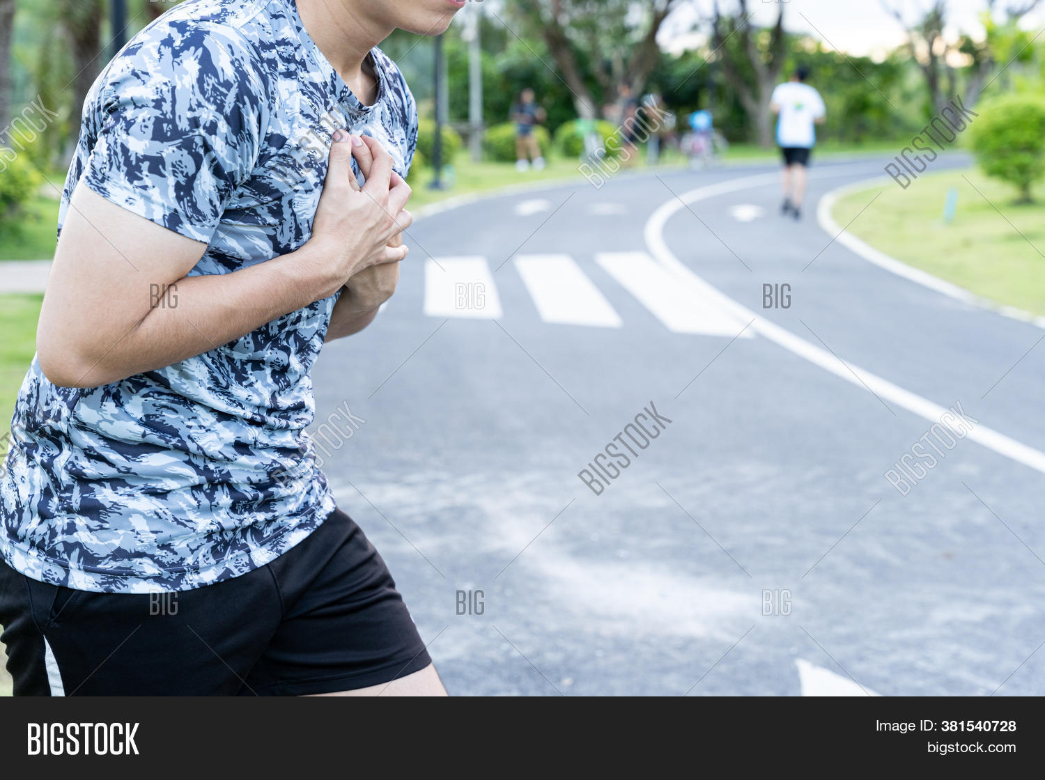 Exhausted Male Runner Image & Photo (Free Trial) | Bigstock