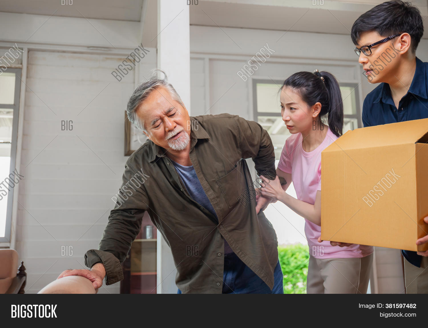 Daughter Help Support Image & Photo (Free Trial) | Bigstock