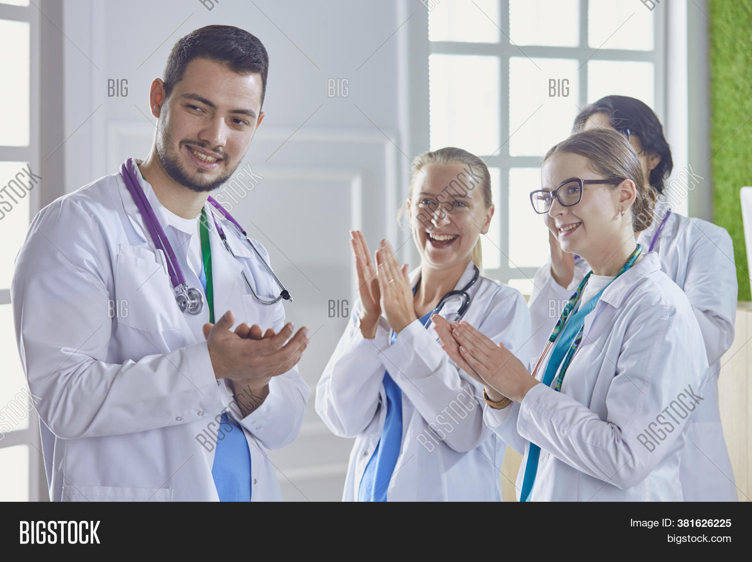 Happy Medical Team Image & Photo (Free Trial) | Bigstock