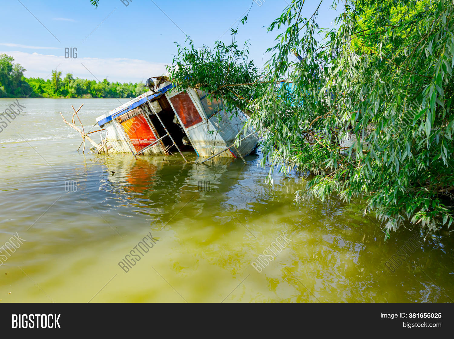 Wrecked Small Fishing Image & Photo (Free Trial) | Bigstock