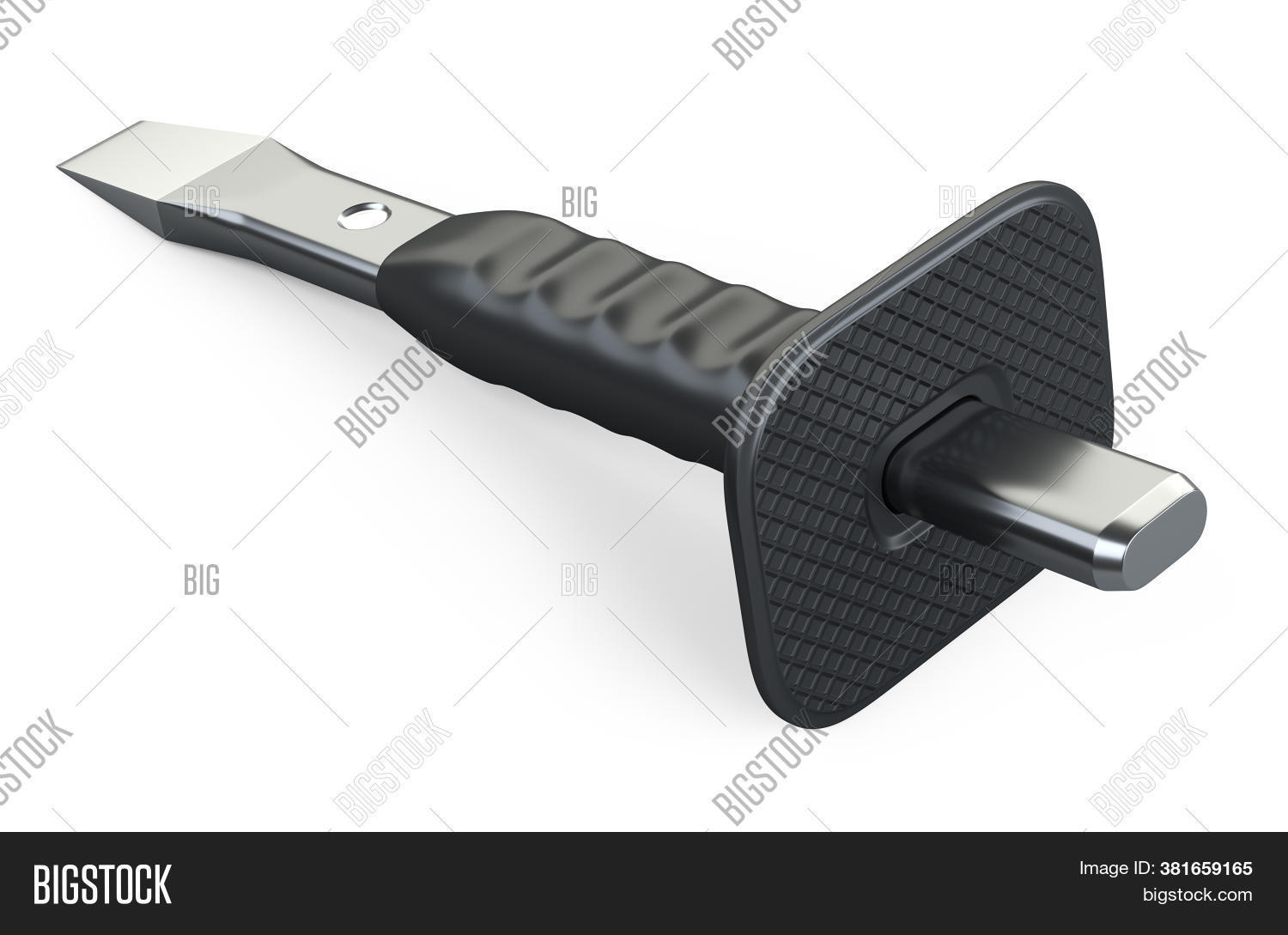 Black Steel Chisel Image & Photo (Free Trial) | Bigstock