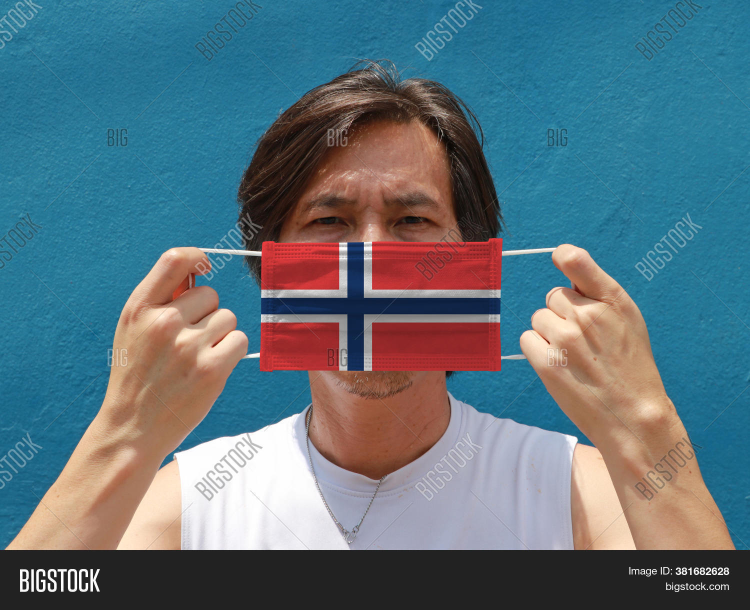 Man Norway Flag On Image & Photo (Free Trial) | Bigstock