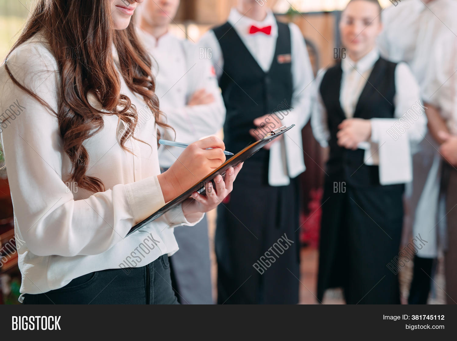 Restaurant Manager His Image & Photo (Free Trial) | Bigstock