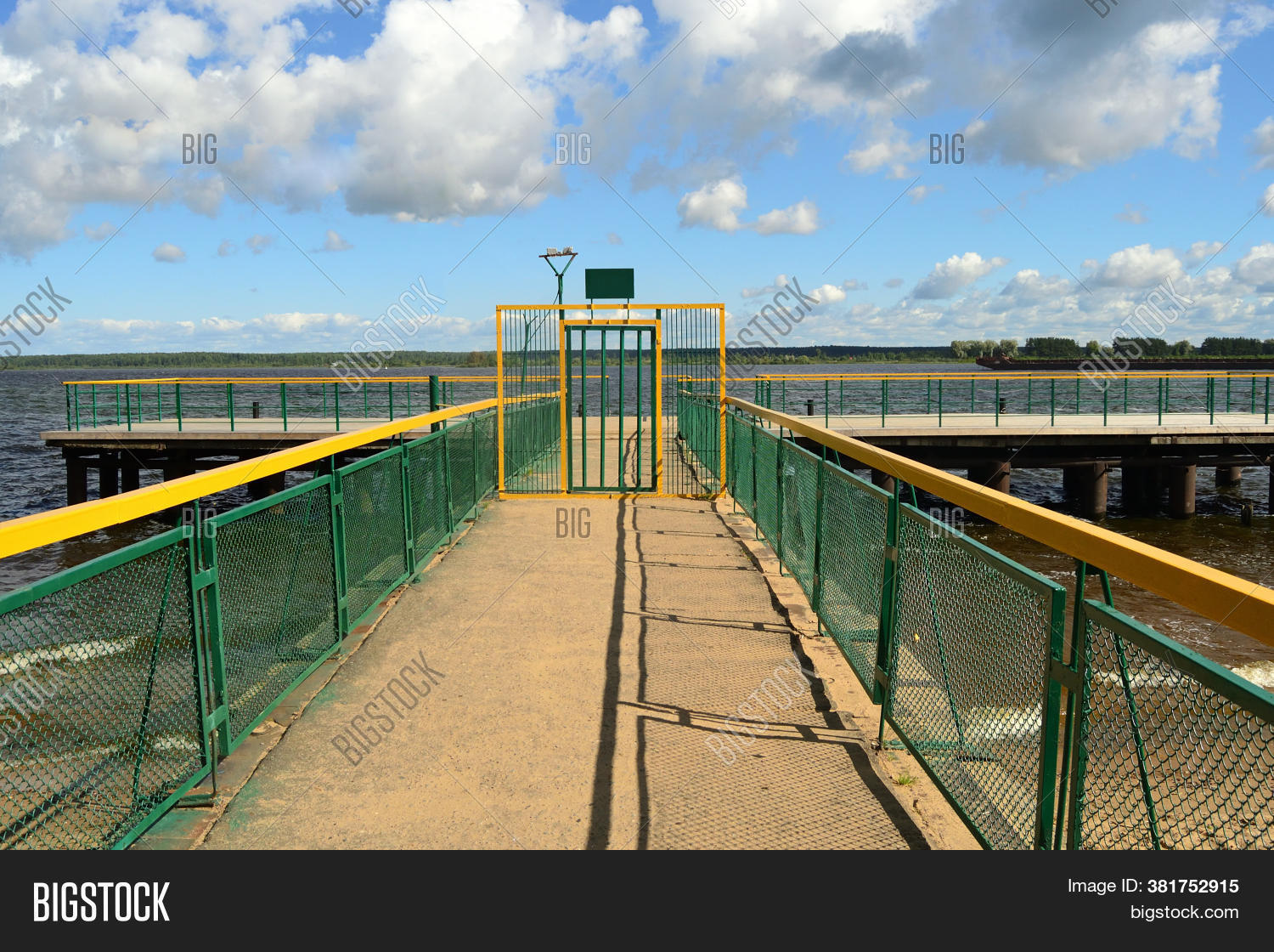 Marine River Pier On Image & Photo (Free Trial) | Bigstock