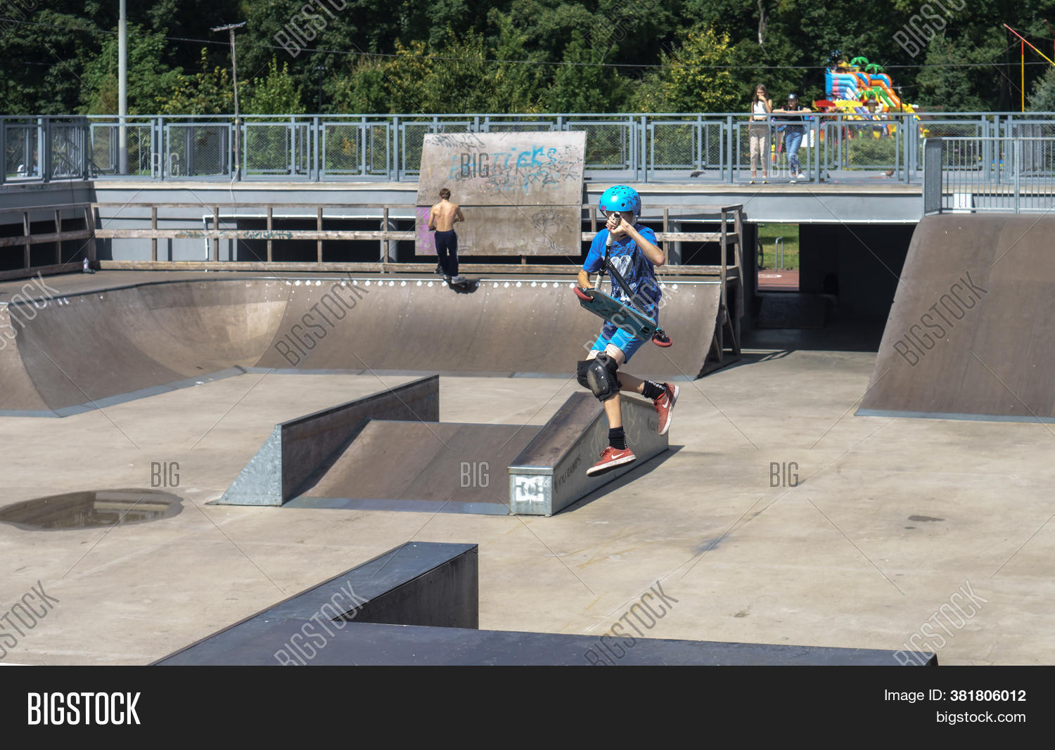 Stunt Scooters, Image & Photo (Free Trial) | Bigstock