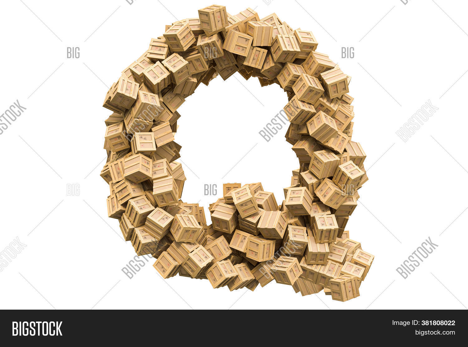 Letter Q Wooden Boxes Image & Photo (Free Trial) | Bigstock