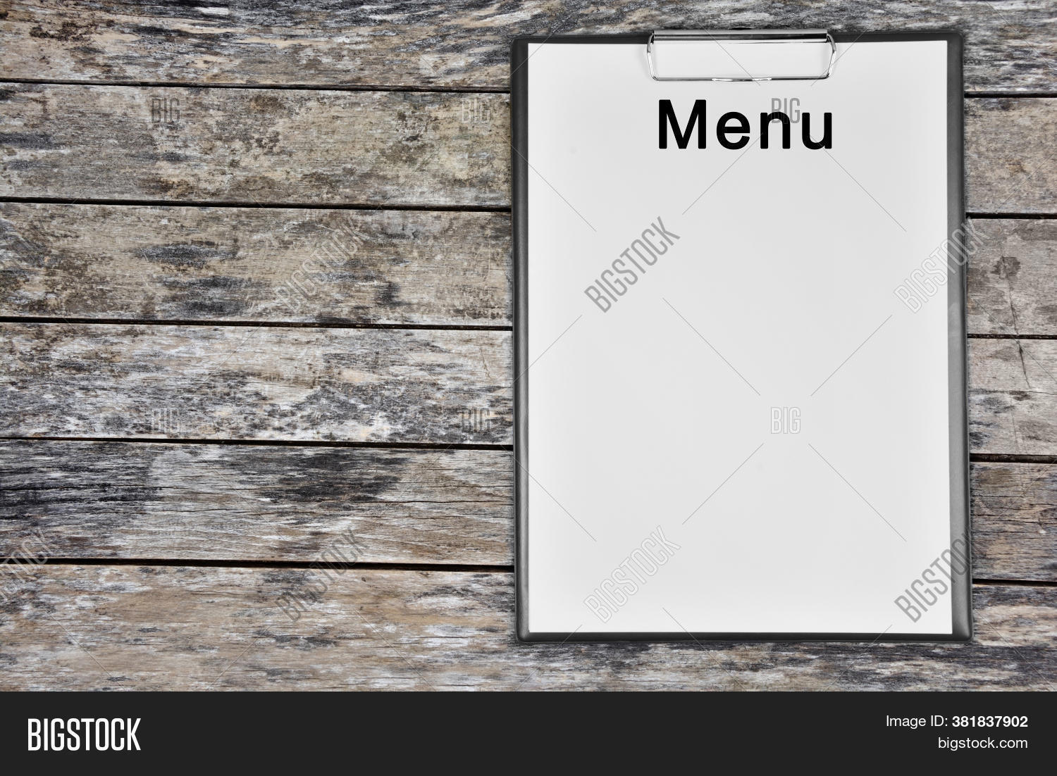 Menu Word On White Image & Photo (Free Trial) | Bigstock