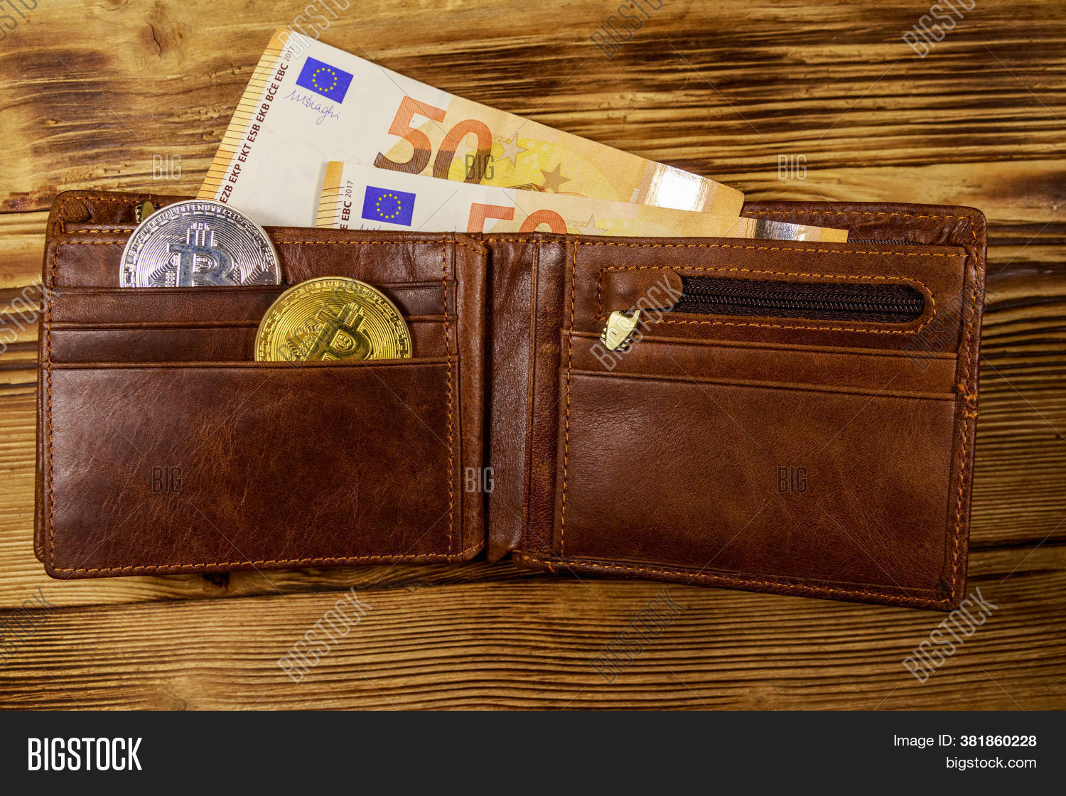 Wallet Fifty Euro Image & Photo (Free Trial) | Bigstock