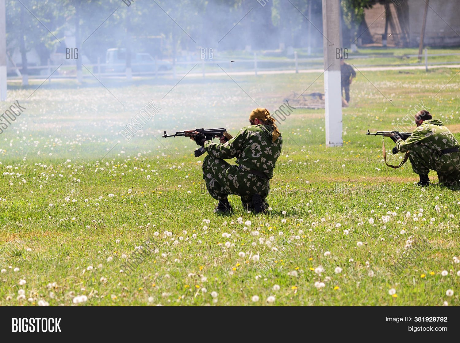 Soldiers Shoot Their Image & Photo (Free Trial) | Bigstock