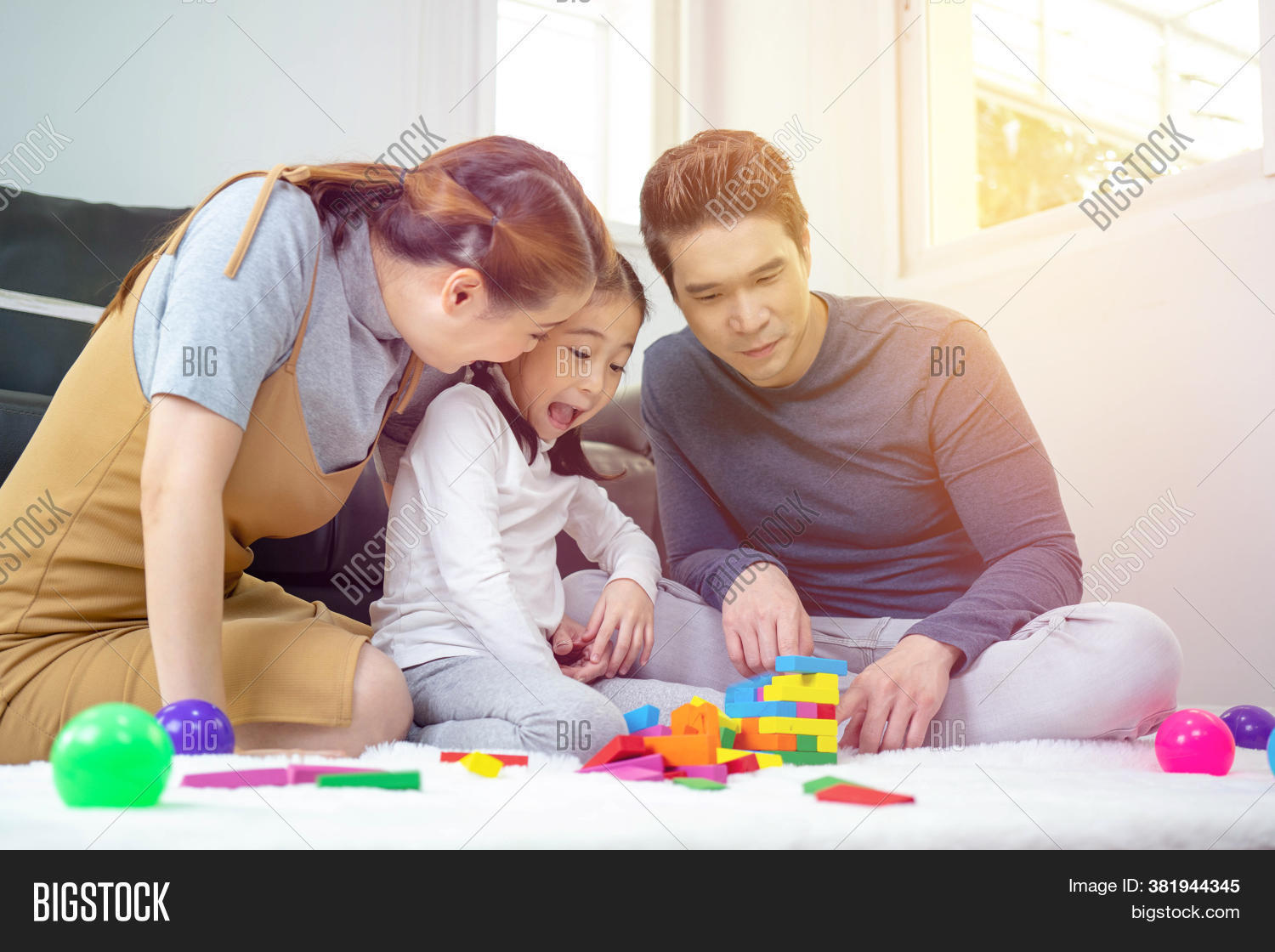 Happy Family Time Image & Photo (Free Trial) | Bigstock