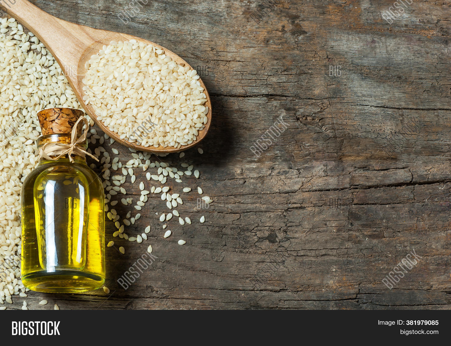 Glass Bottle Sesame Image & Photo (Free Trial) | Bigstock