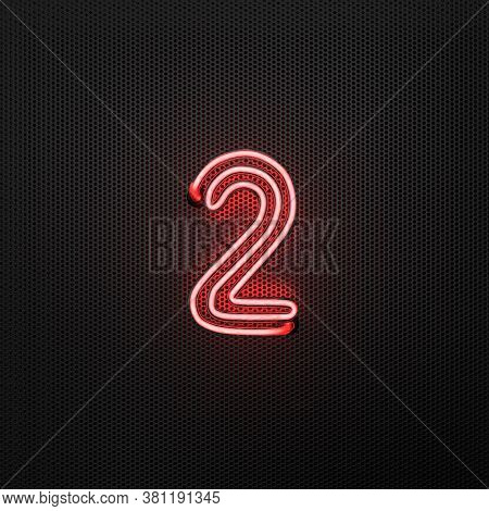 Glowing Red Neon Image & Photo (Free Trial) | Bigstock