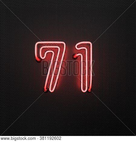 Glowing Red Neon Image & Photo (Free Trial) | Bigstock