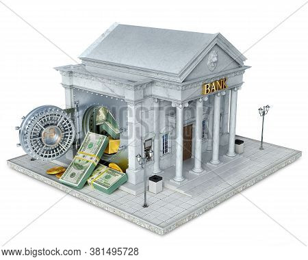 Concept Bank Building Image & Photo (Free Trial) | Bigstock