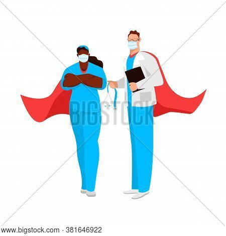 Doctors Superheroes. Vector & Photo (Free Trial) | Bigstock