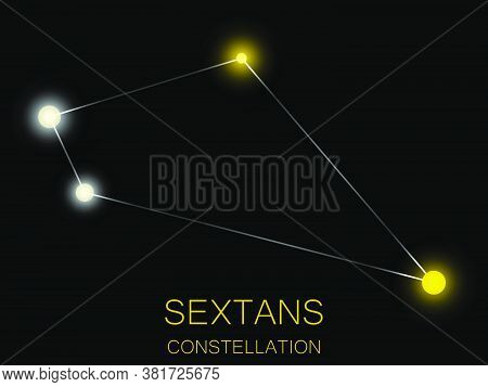 Sextans Constellation Vector & Photo (Free Trial) | Bigstock