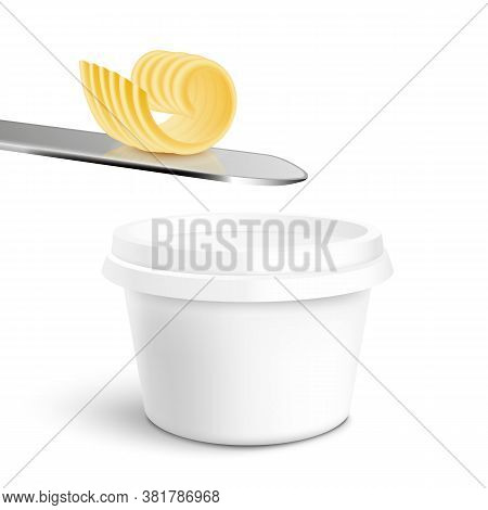 Butter Spread On Vector & Photo (Free Trial) | Bigstock