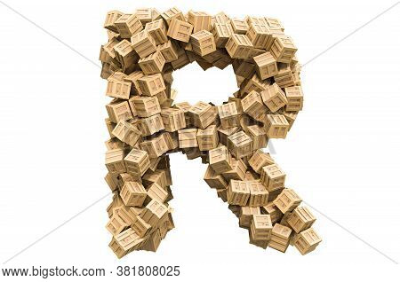 Letter R Wooden Boxes Image & Photo (Free Trial) | Bigstock