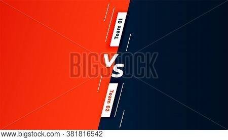 Comparision Versus Vs Vector & Photo (Free Trial) | Bigstock