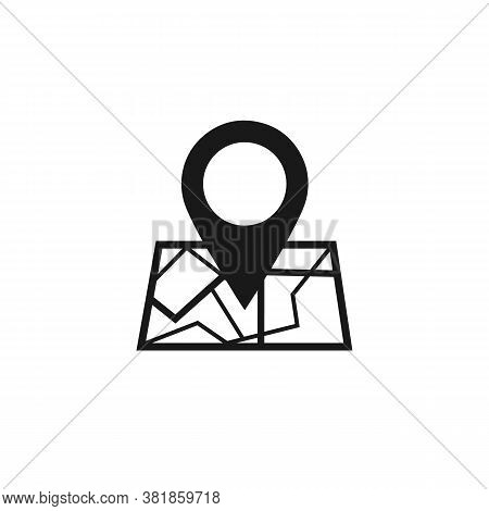 Map Location Icon. Vector & Photo (Free Trial) | Bigstock