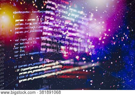 Programming Code Image & Photo (Free Trial) | Bigstock