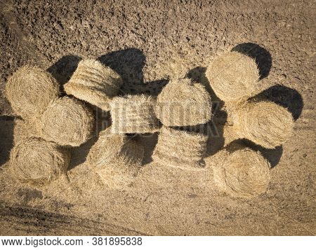 Hay Field Images, Illustrations & Vectors (Free) - Bigstock