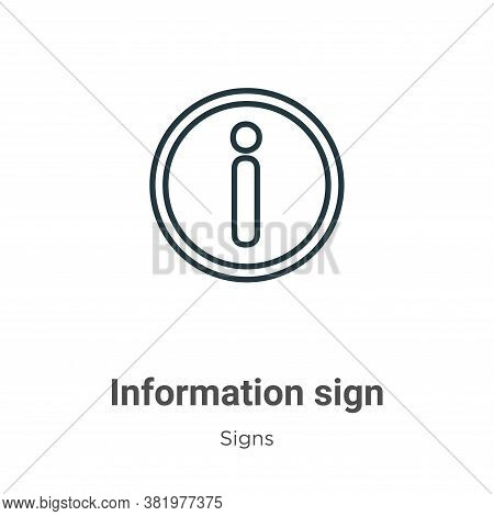 Information Sign Icon Vector & Photo (Free Trial) | Bigstock
