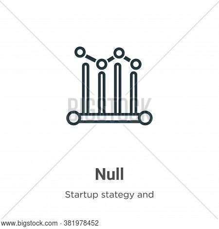Null Icon Isolated On Vector & Photo (Free Trial) | Bigstock