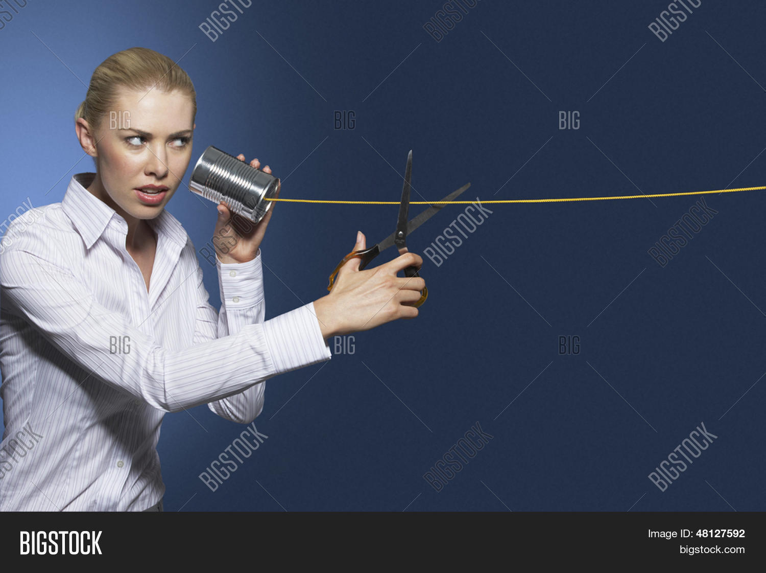 Businesswoman Cutting Image & Photo (Free Trial) | Bigstock