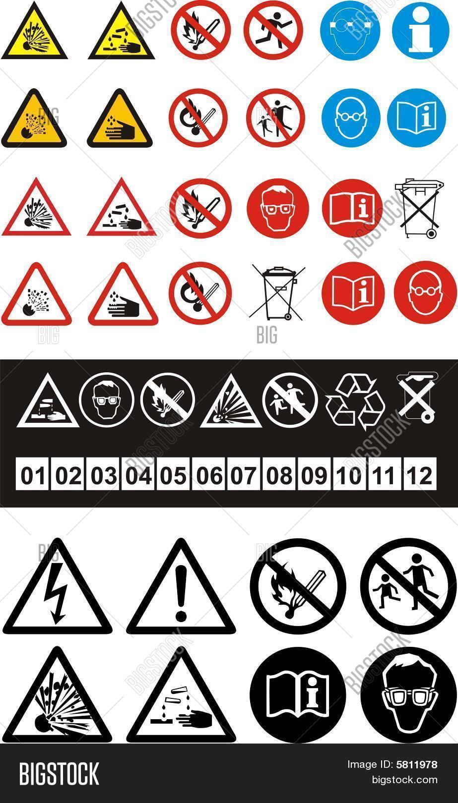 Safety Symbols Image & Photo (Free Trial) | Bigstock