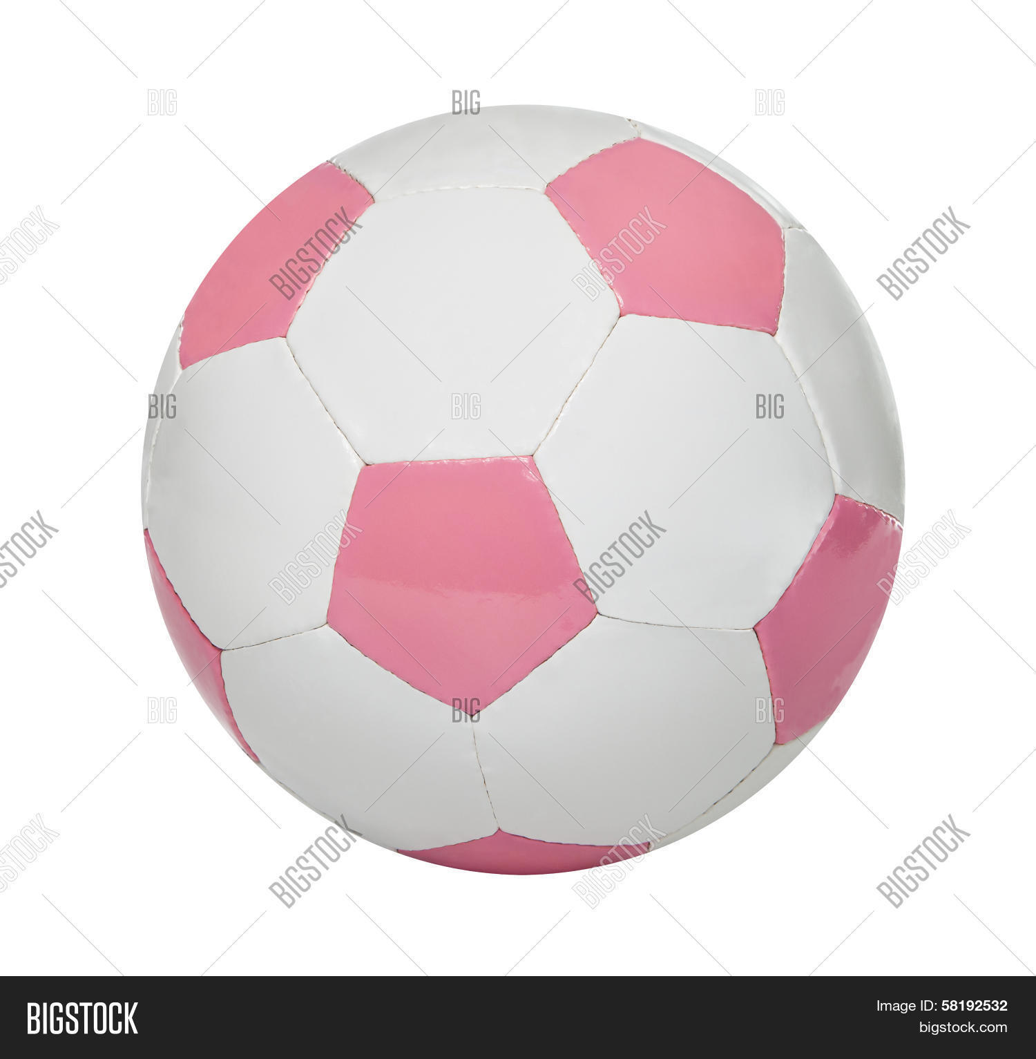 Pink Soccer Ball Image & Photo (Free Trial) | Bigstock