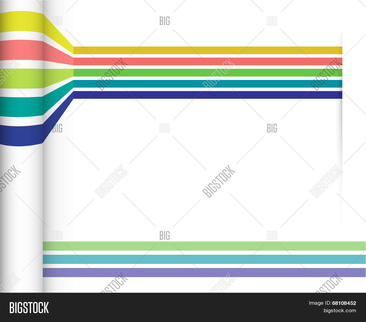 Colorful Straight Vector & Photo (Free Trial) | Bigstock