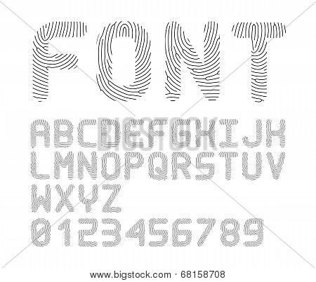 Vector Fingerprint Vector & Photo (Free Trial) | Bigstock