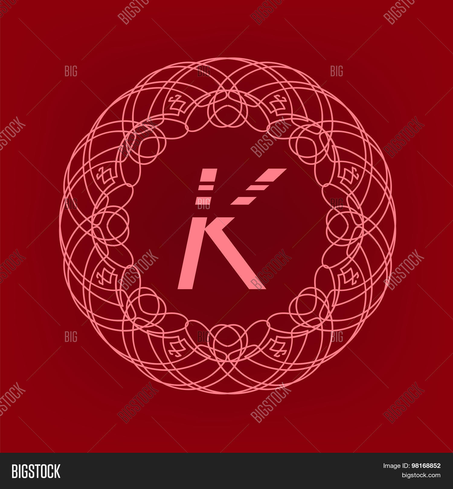 Monogram K Image & Photo (Free Trial) | Bigstock