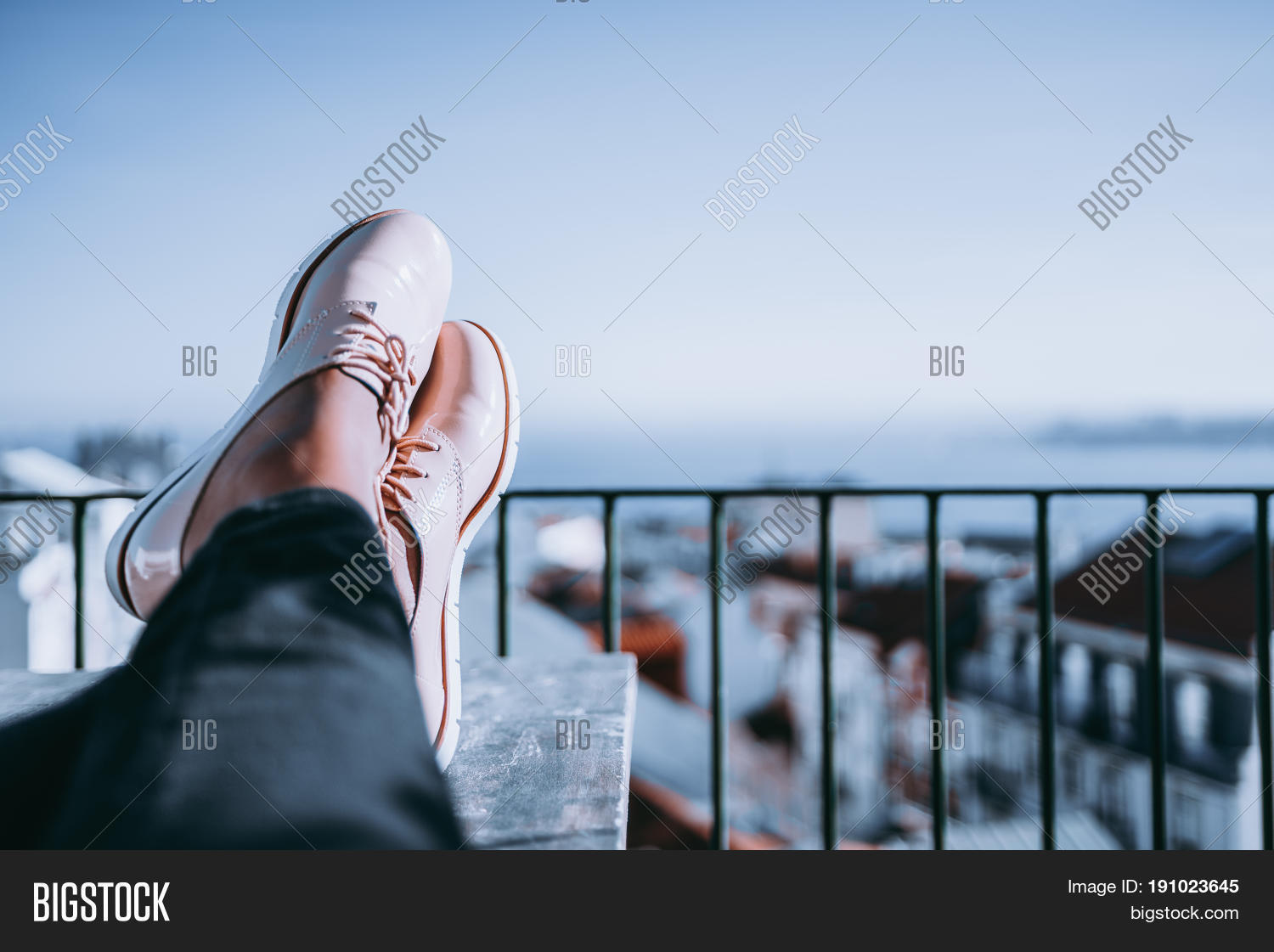 Feet Resting Girl Image & Photo (Free Trial) | Bigstock