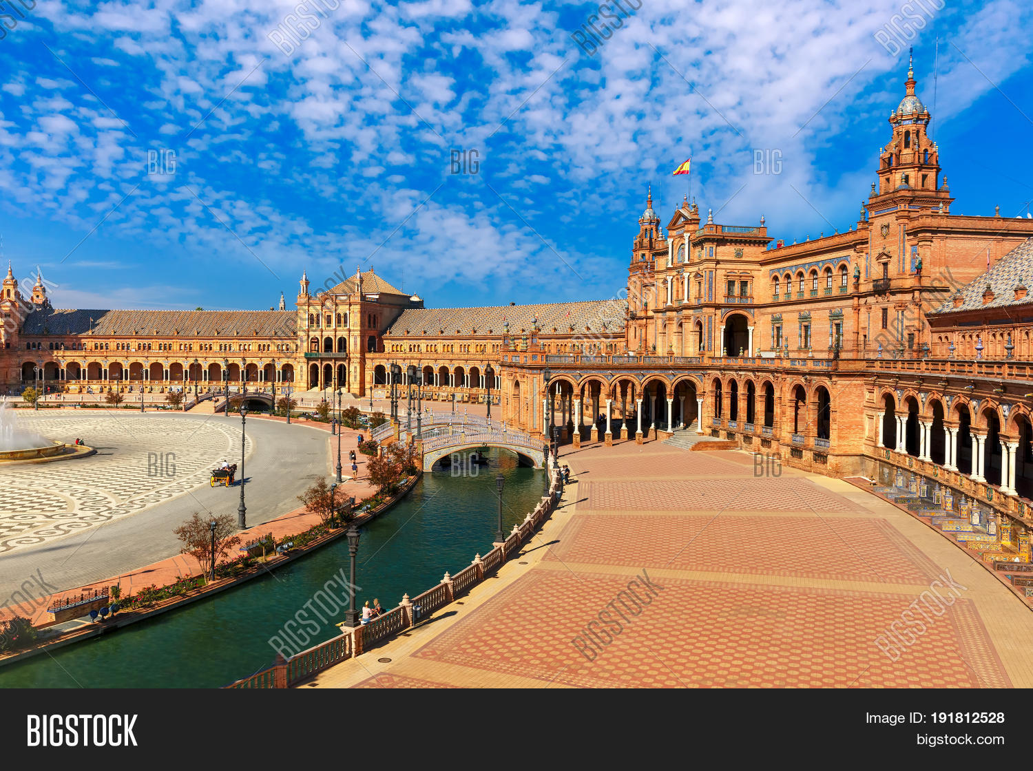 Spain Square Plaza De Image & Photo (Free Trial) | Bigstock