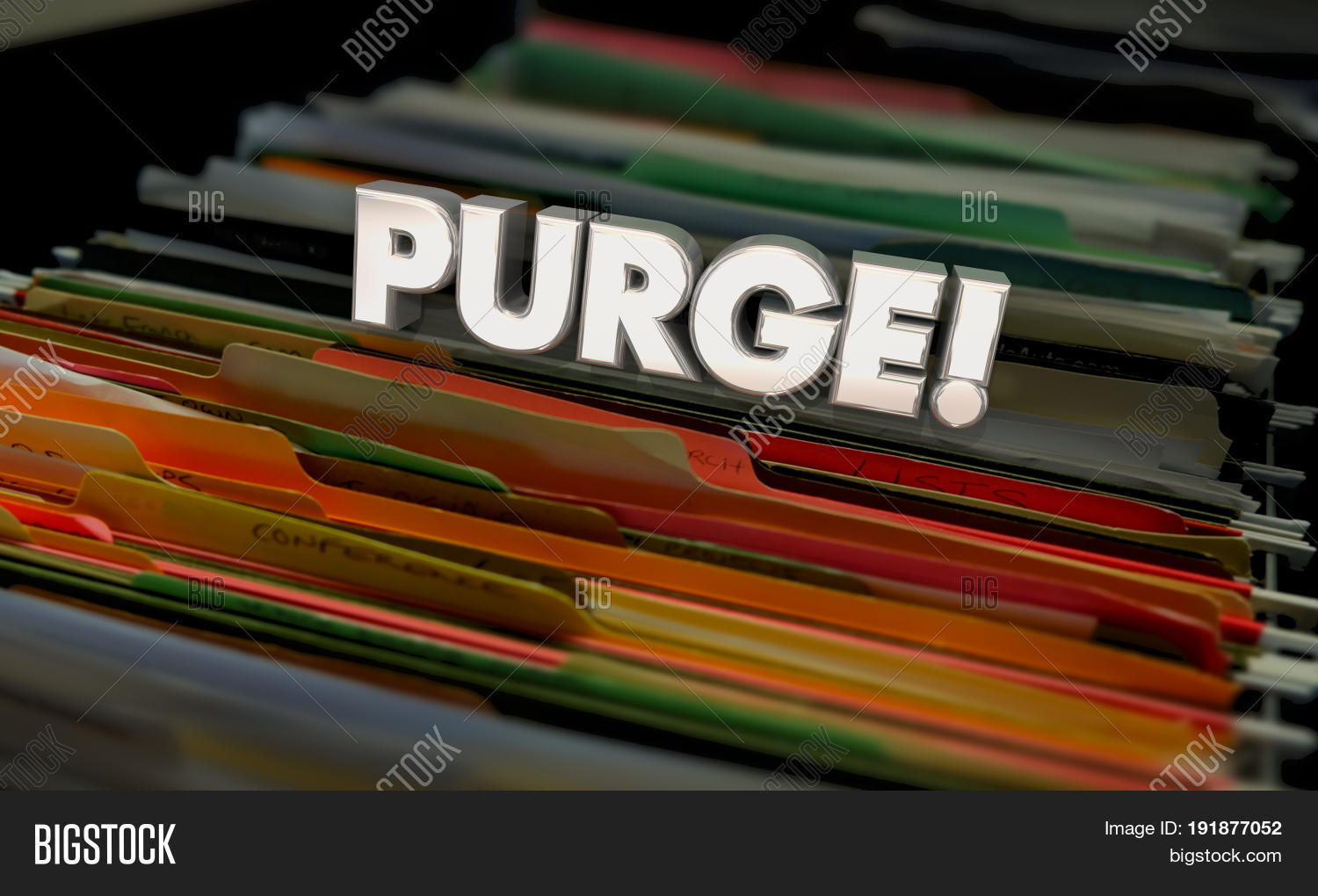 Purge Clean Old Files Image & Photo (Free Trial) | Bigstock