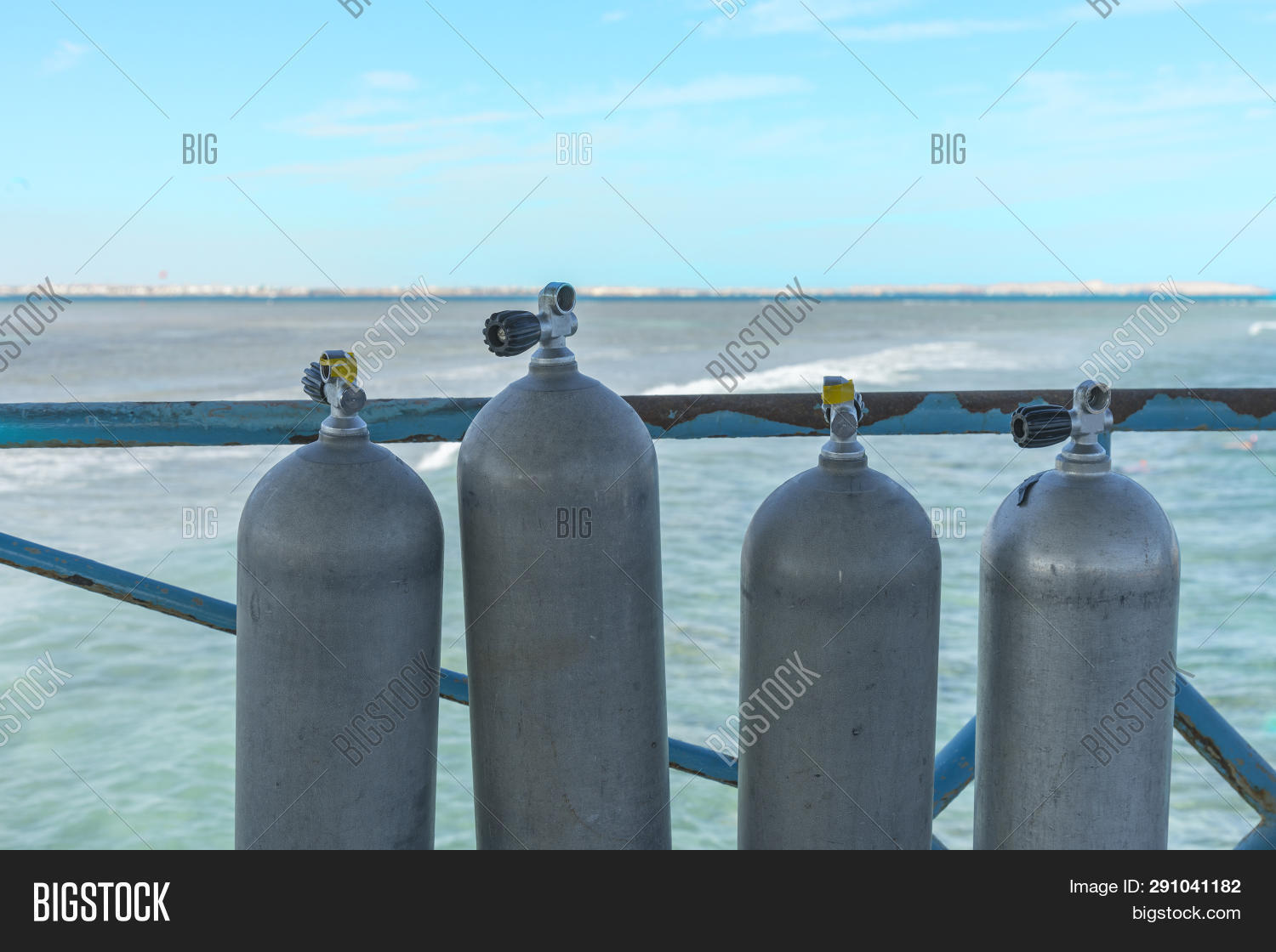 Diving Cylinders. Image & Photo (Free Trial) | Bigstock