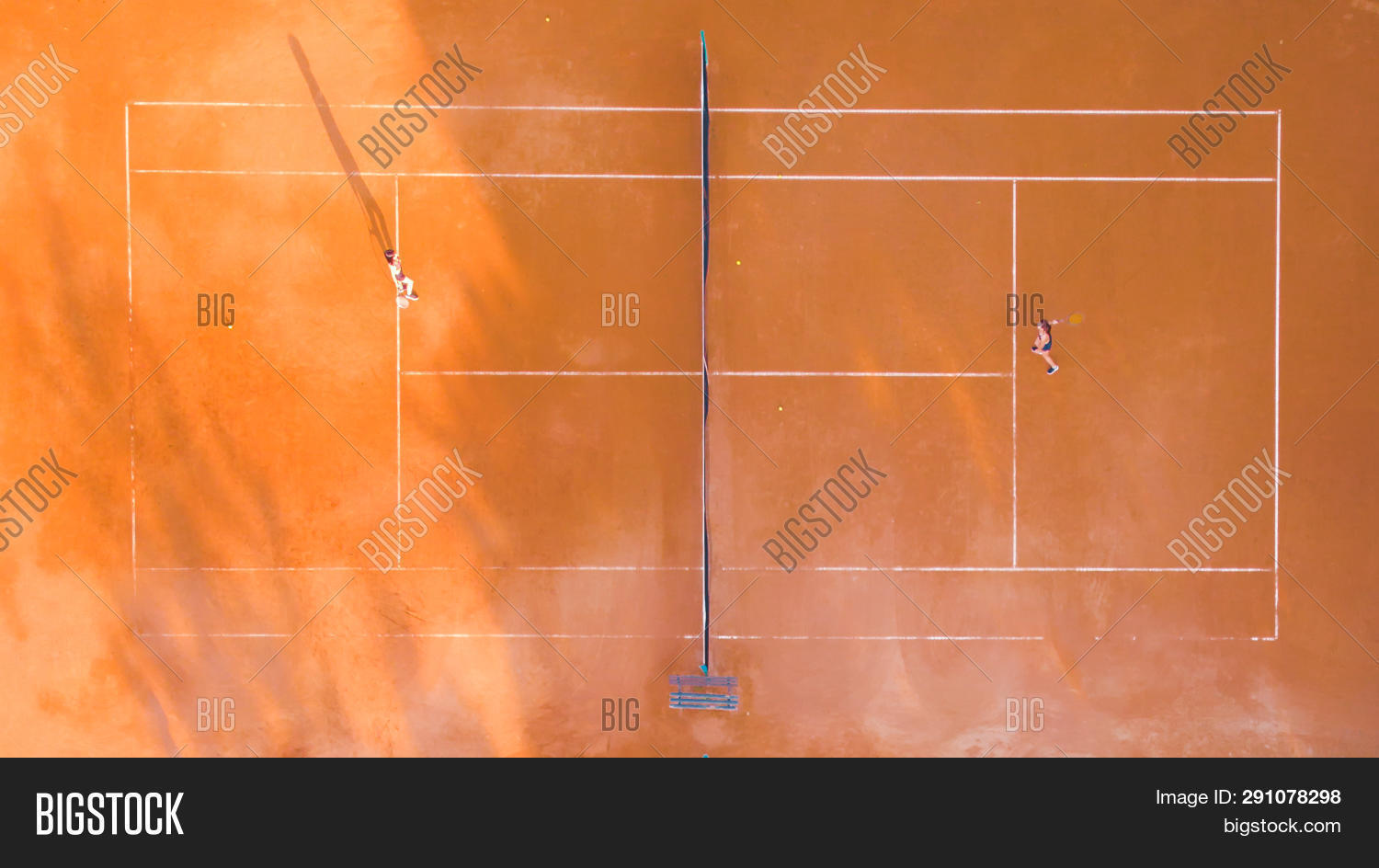 Aerial View Tennis Image & Photo (Free Trial) | Bigstock