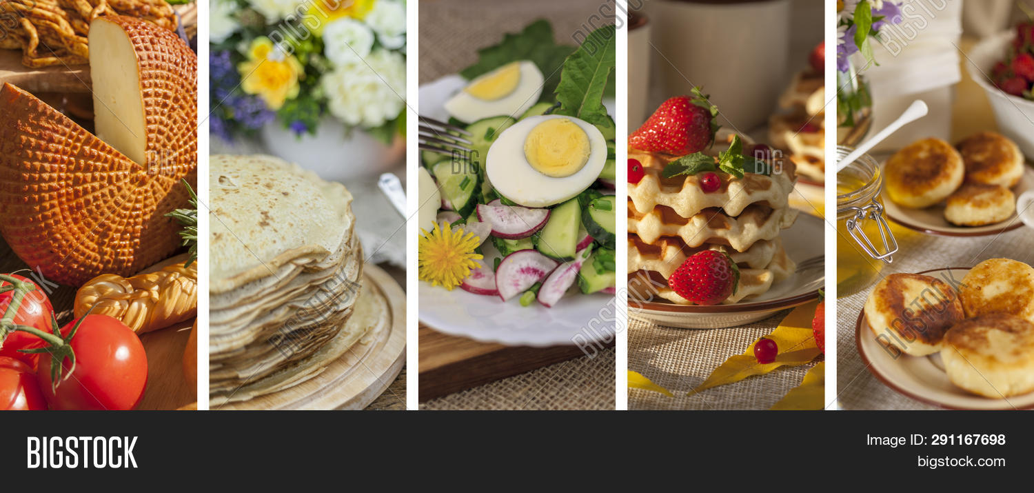 Collage Food Products Image & Photo (Free Trial) | Bigstock