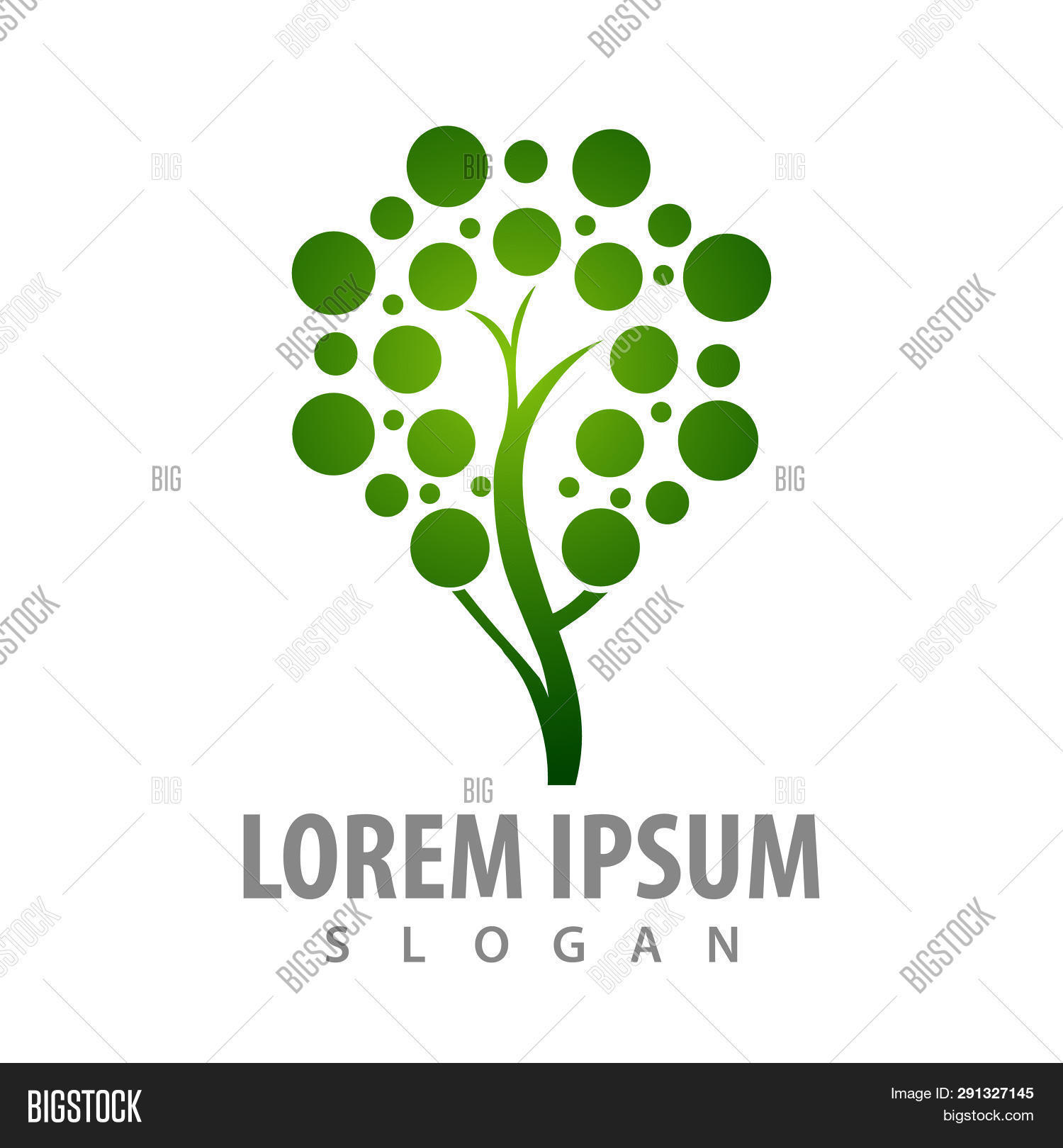 Dot Leaf Tree Concept Vector & Photo (Free Trial) | Bigstock