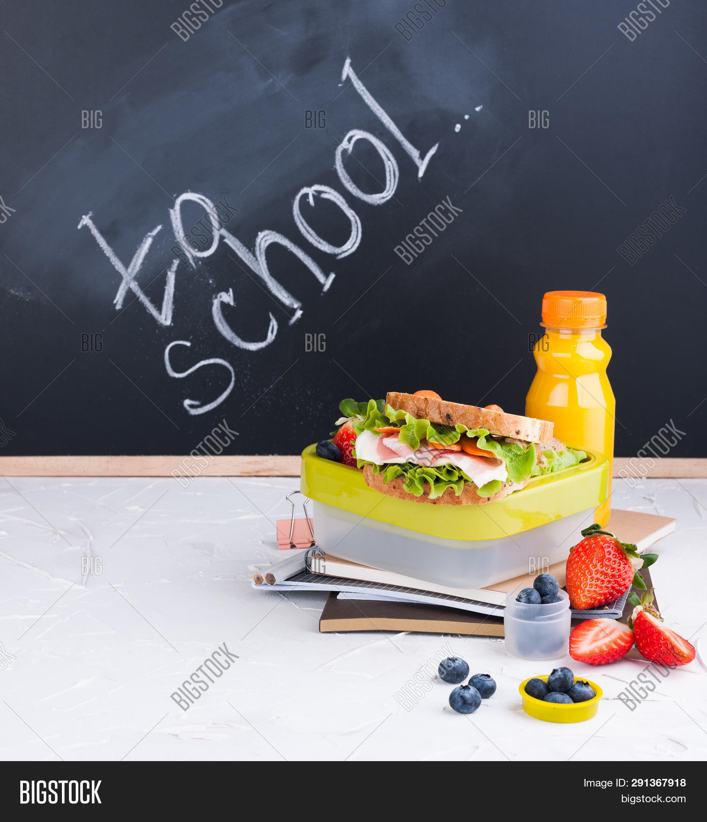 Box School Lunch Near Image & Photo (Free Trial) | Bigstock