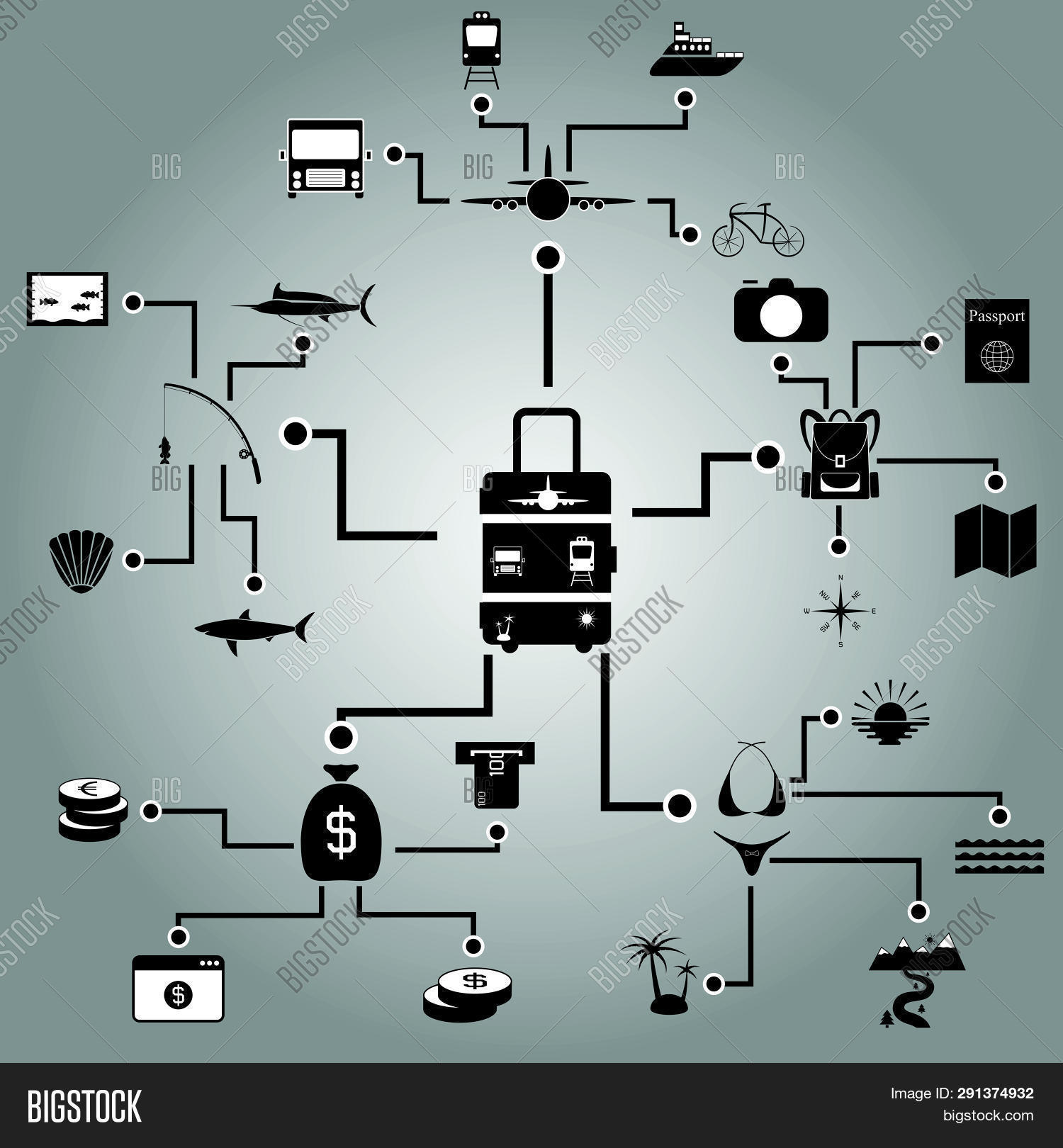Infographic Travel Vector & Photo (Free Trial) | Bigstock