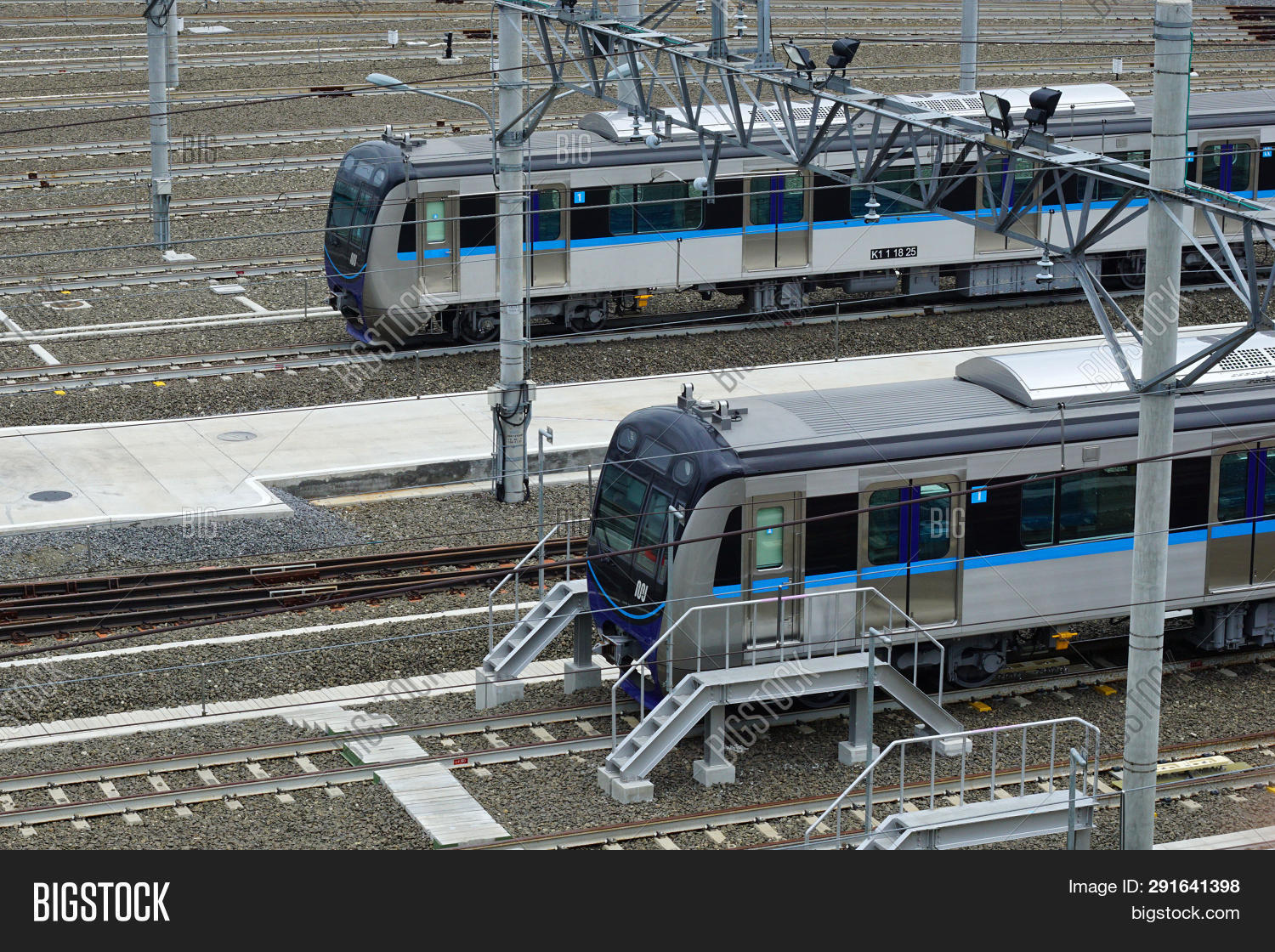 Mrt Train Set Arrives Image & Photo (Free Trial) | Bigstock
