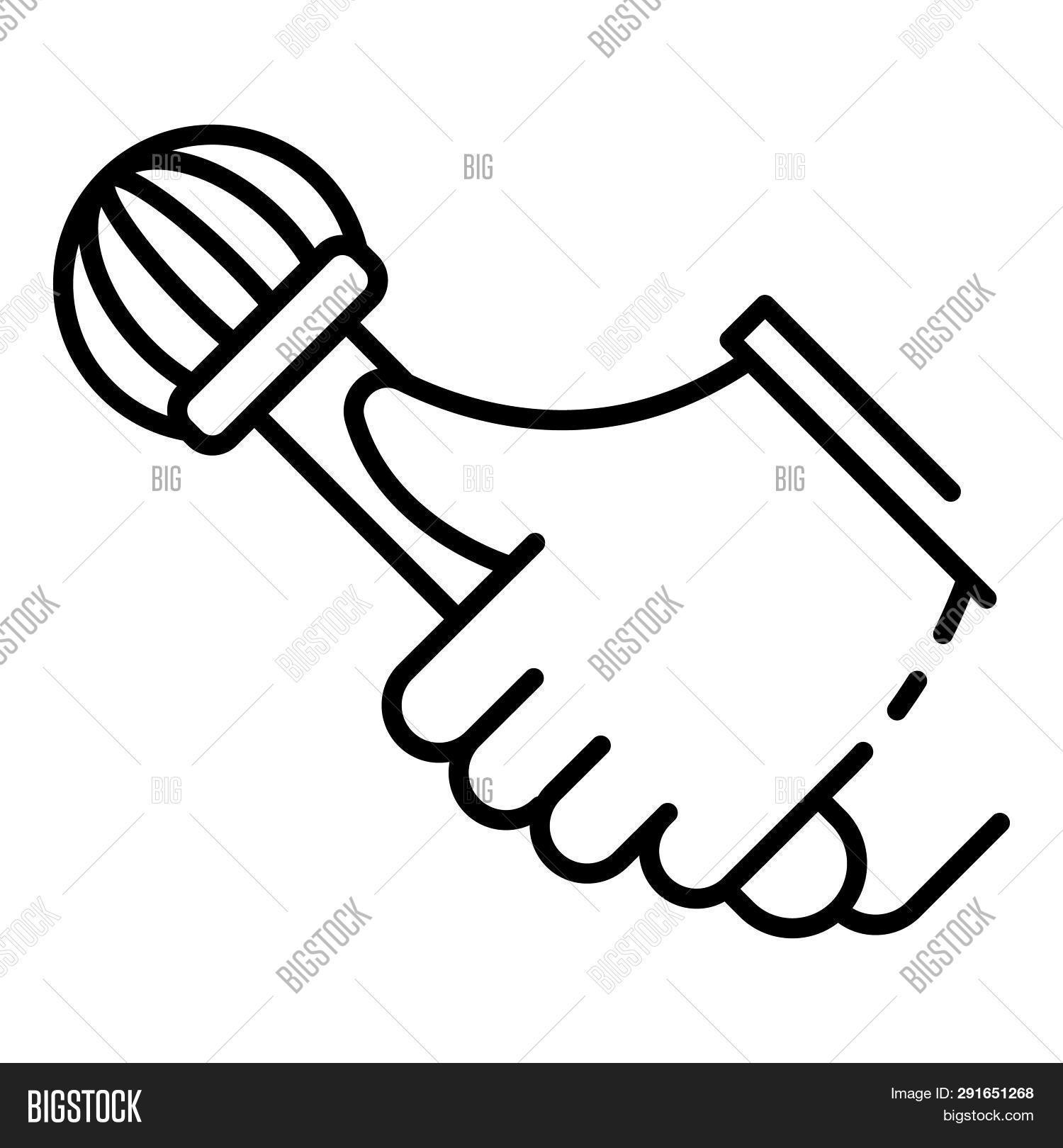Rap Microphone Icon. Image & Photo (Free Trial) | Bigstock