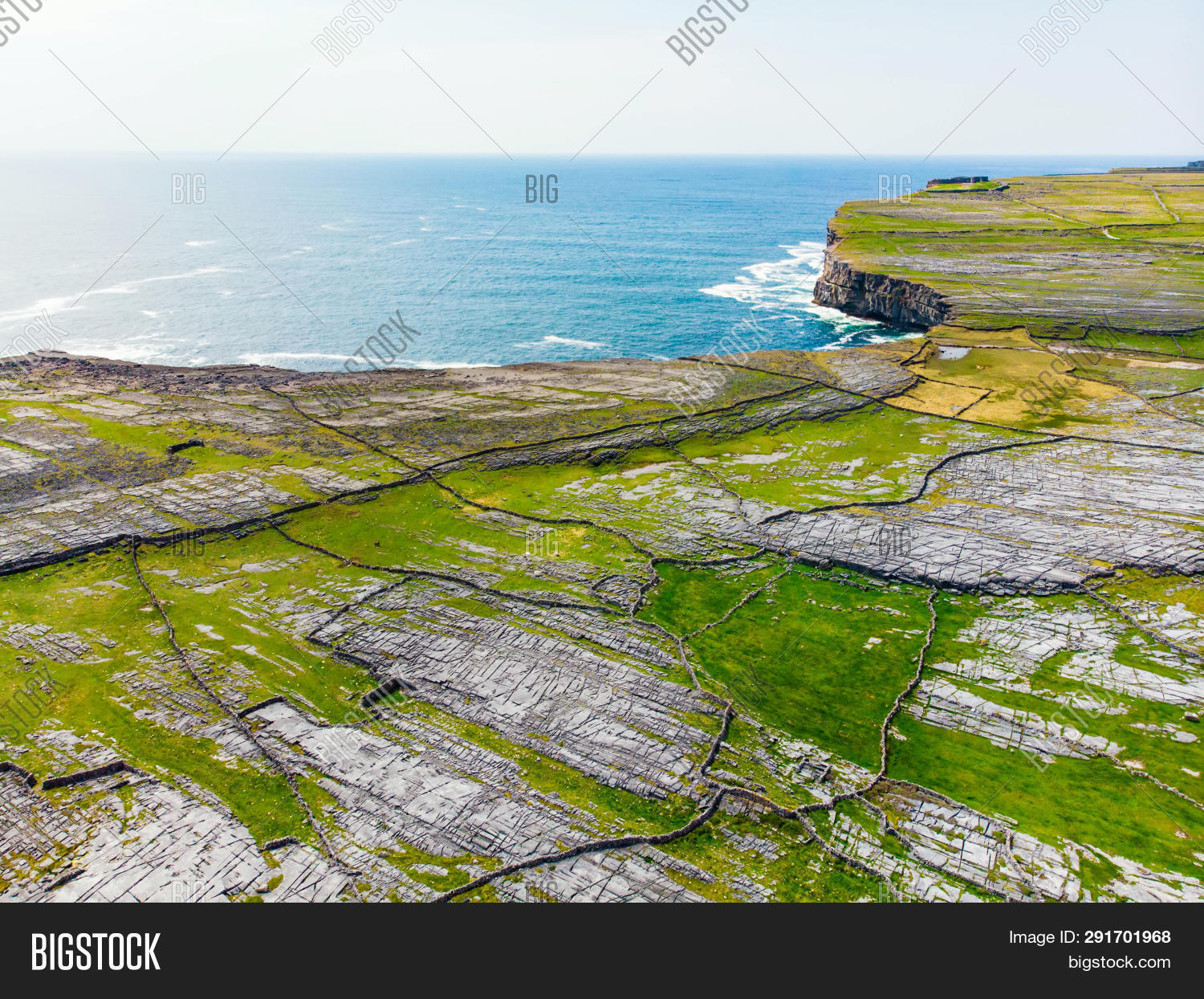 Aerial View Inishmore Image & Photo (Free Trial) | Bigstock