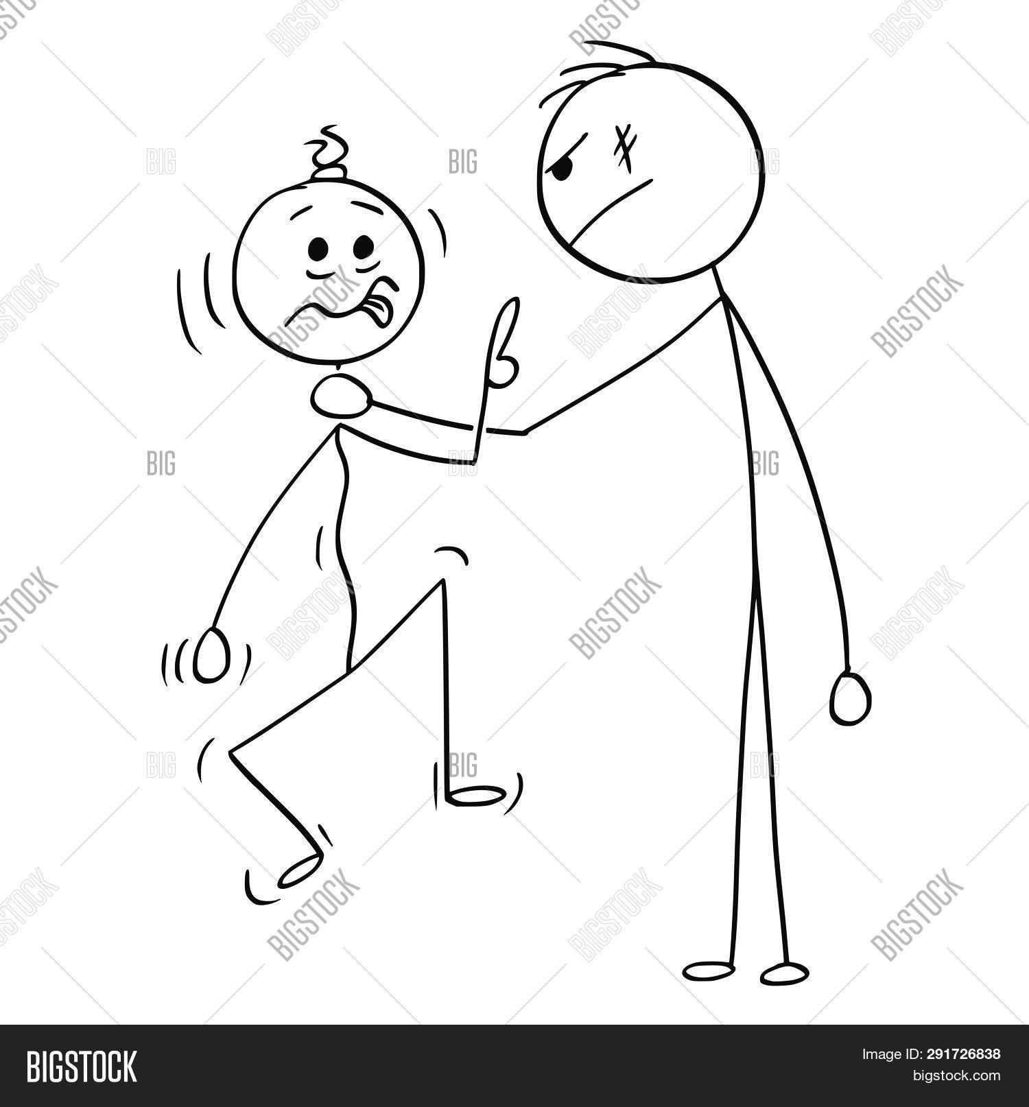 Cartoon Stick Figure Image & Photo (Free Trial) | Bigstock