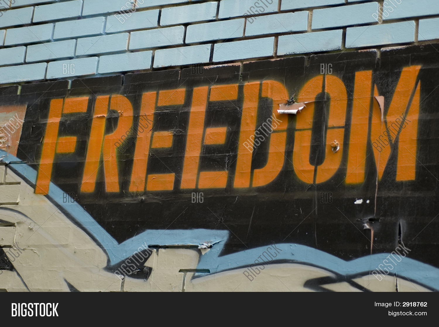 Freedom Graffiti Sign Image & Photo (Free Trial) | Bigstock