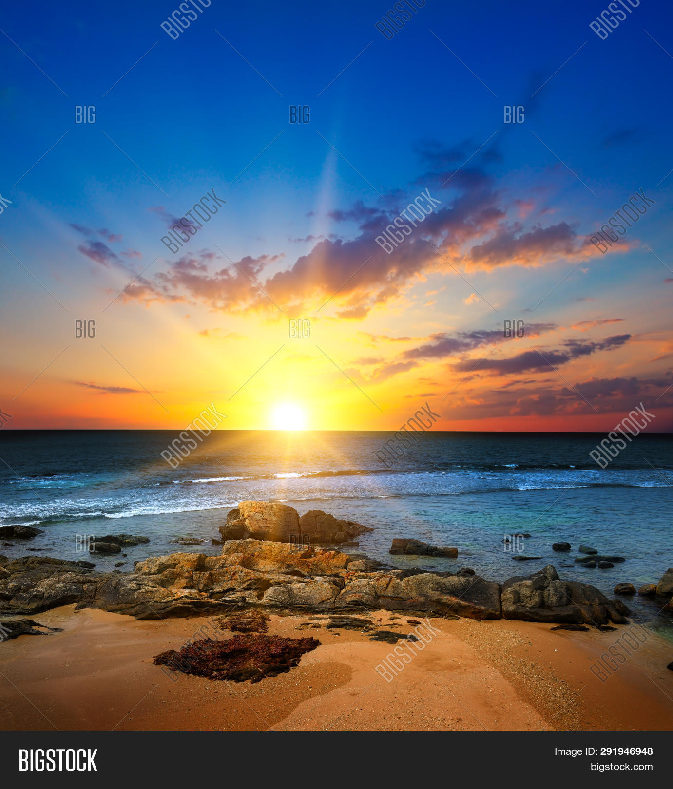 Picturesque Seascape. Image & Photo (Free Trial) | Bigstock
